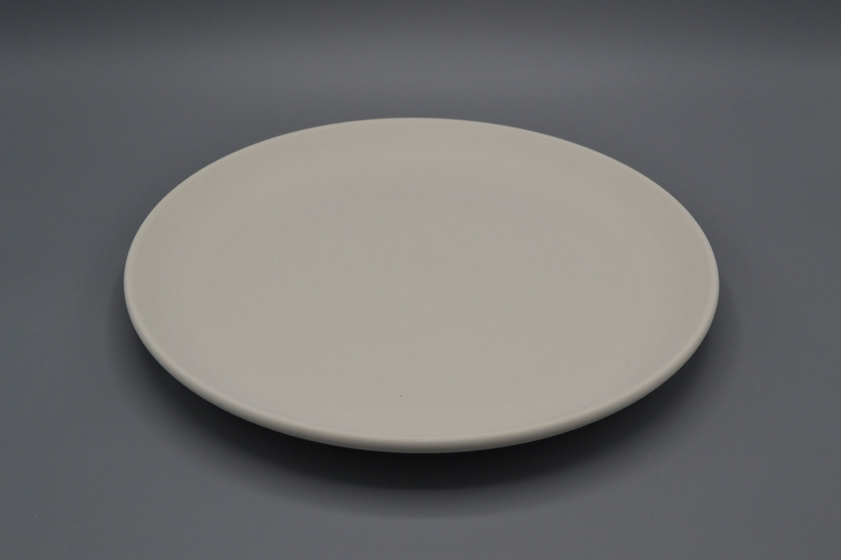 Piatto in ceramica semilavorata GREZZA da dipingere – Ceramiche Pigato